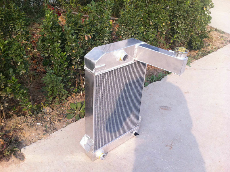 64mm 3 row aluminum alloy radiator TRIUMPH TR2/TR3/TR3A/TR3B MT ...